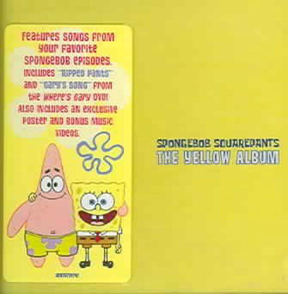 Spongebob Squarepants:yellow Album - V/A Compact Disc Free Shipping! | eBay