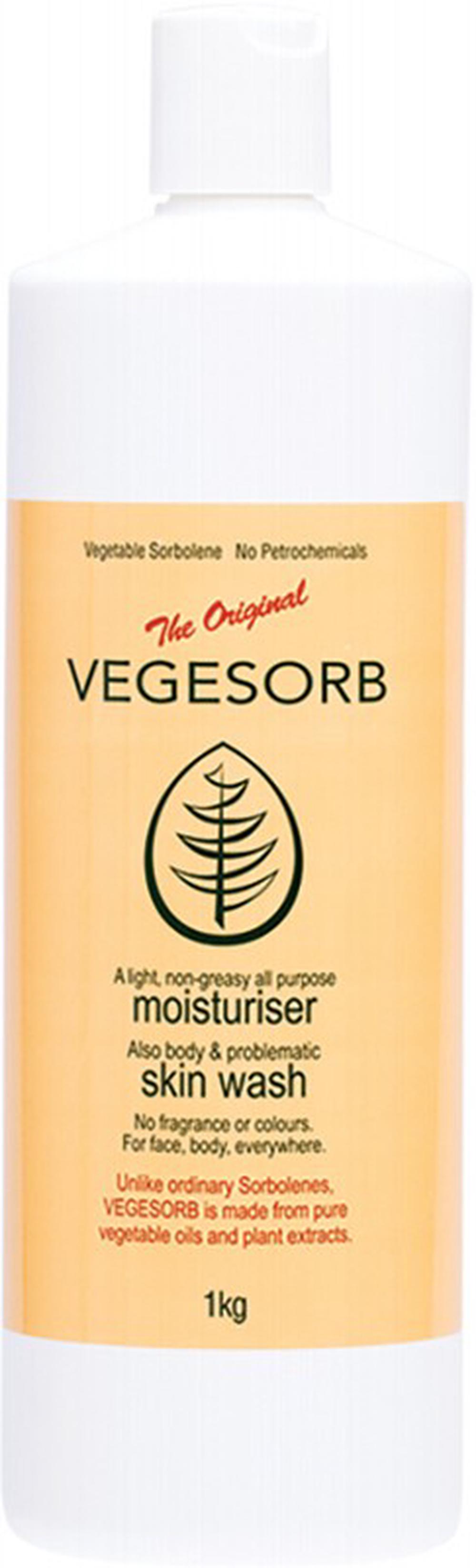Vegesorb Sorbolene Alternative Skin Moisturiser - 1kg 9327584009801 | eBay