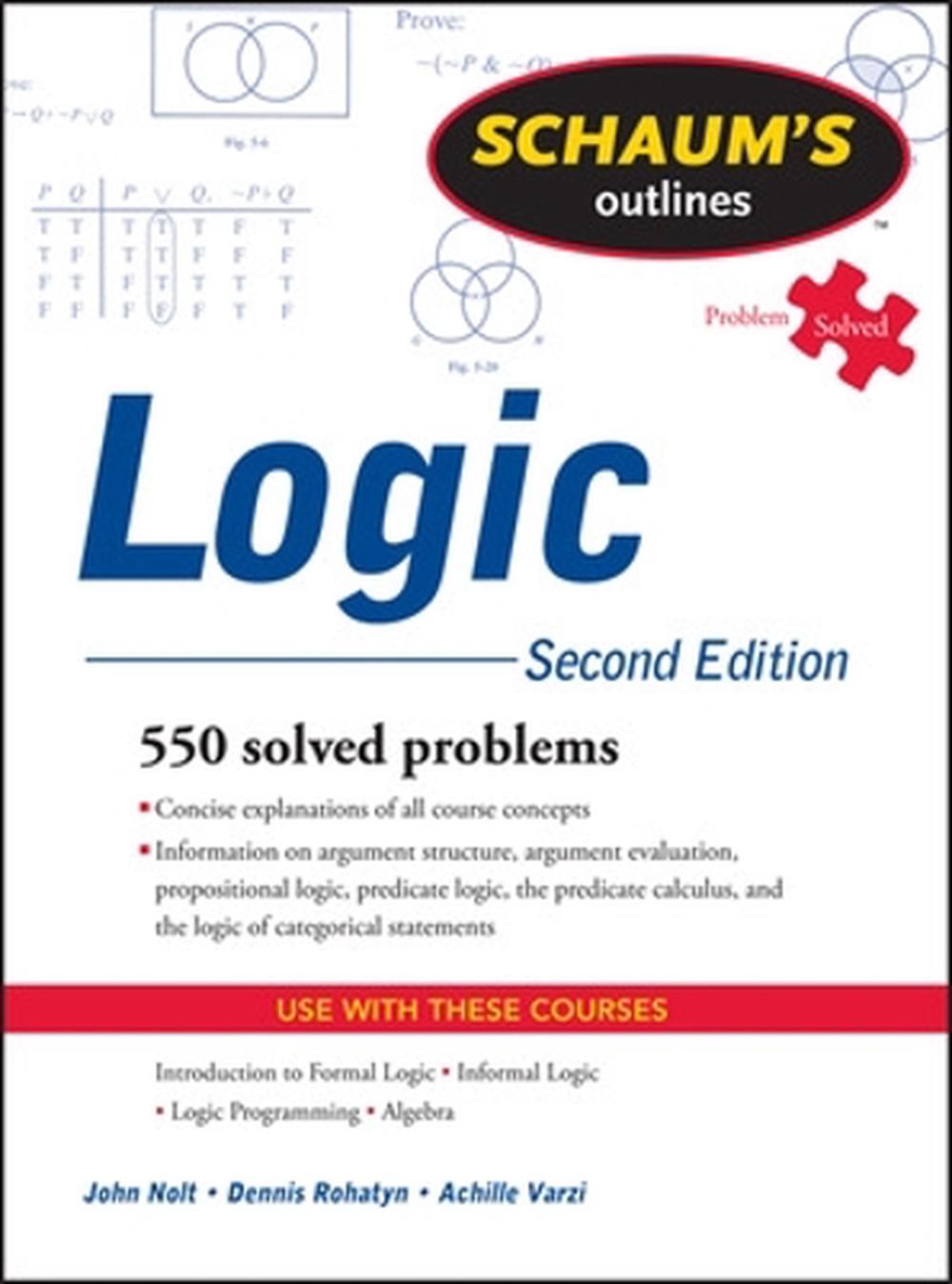Shaum s Outline Of Logic By John Nolt English Paperback Book Free Shaum s Outline Of Logic By John Nolt English Paperback Book Free