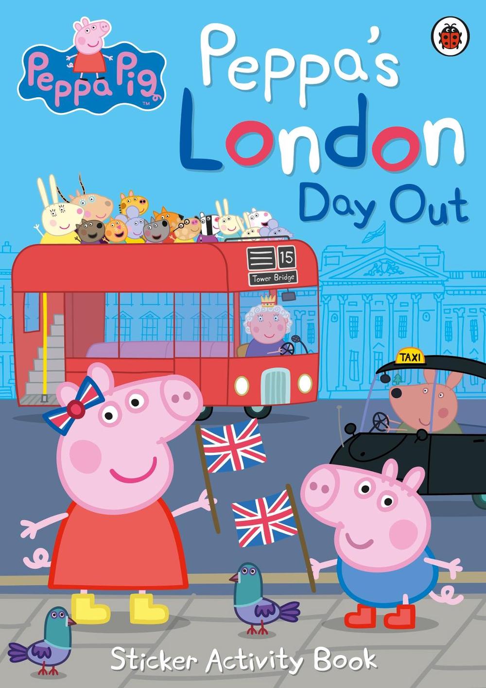 Peppa's London Day Out Sticker Activity Book by Peppa Pig (English ...