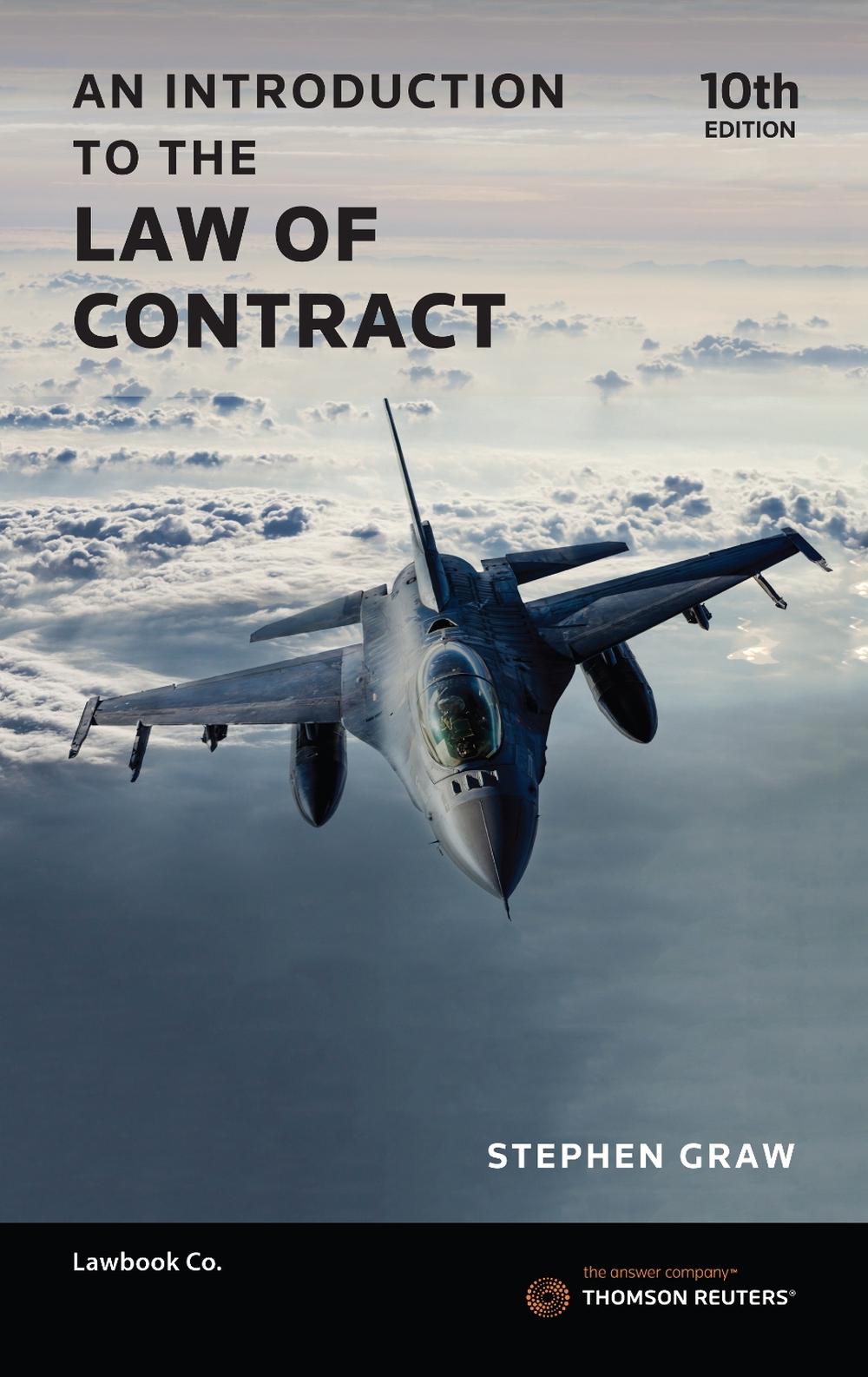 AN INTRODUCTION TO the Law of Contract by Stephen Graw Paperback Book ...
