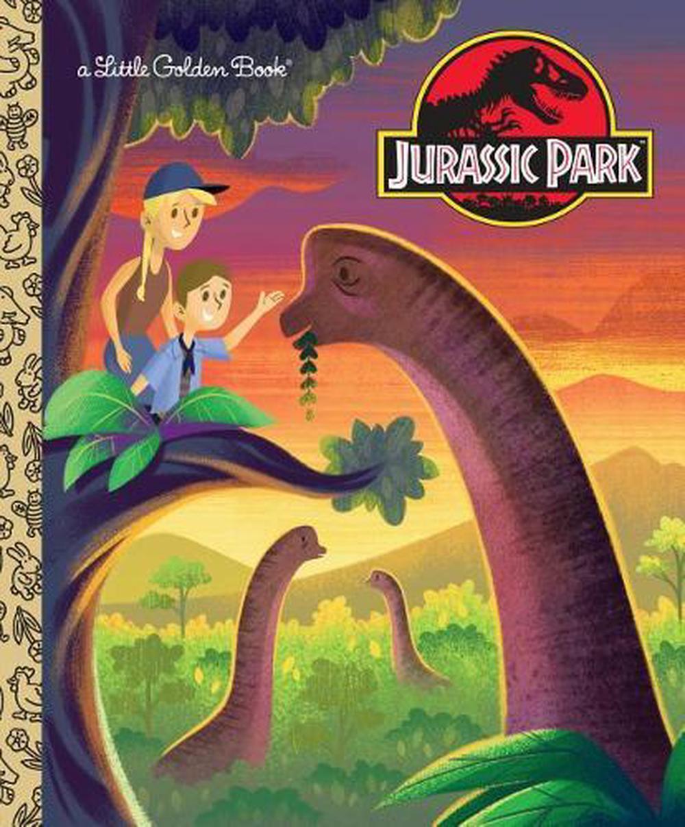 Lgb Jurassic Park Little Golden Book Jurassic Park By Arie Kaplan English Ha 9780525580683