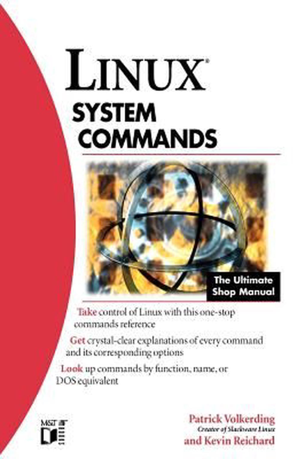 Linux System Commands By Patrick Volkerding English Paperback Book