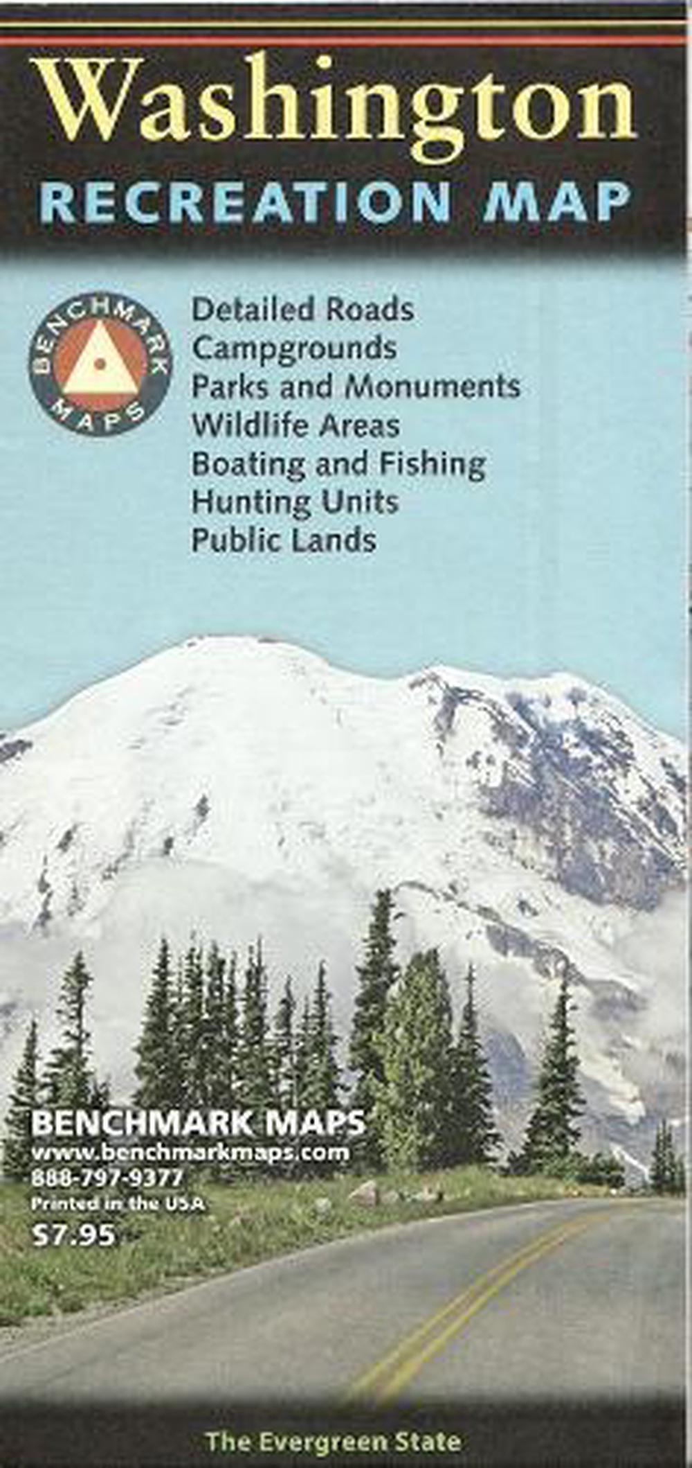 WASHINGTON RECREATION MAP: Benchmark Maps by Benchmark Maps Staff ...