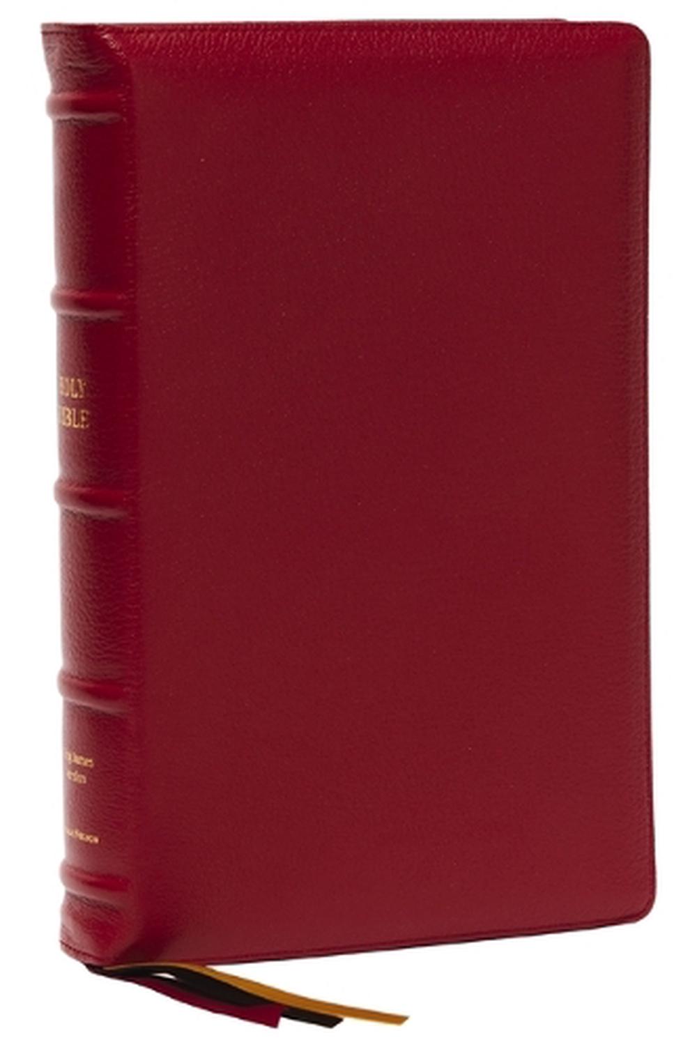 KJV, Personal Size Large Print Single-Column Reference Bible, Premium ...