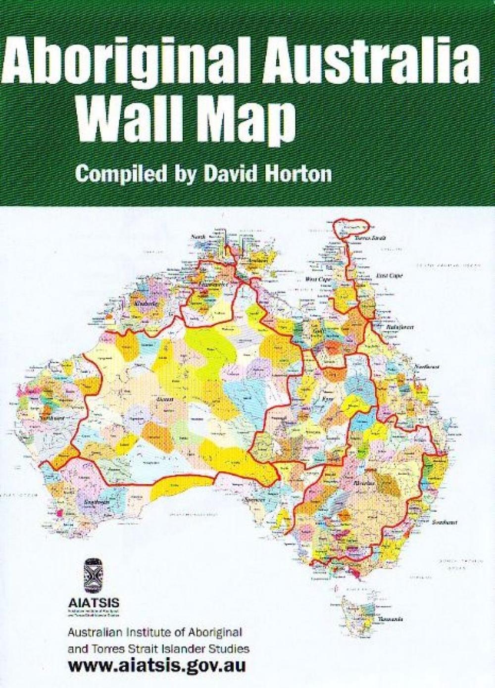 A1 Fold Aiatsis Map Indigenous Australia by David Horton (English ...