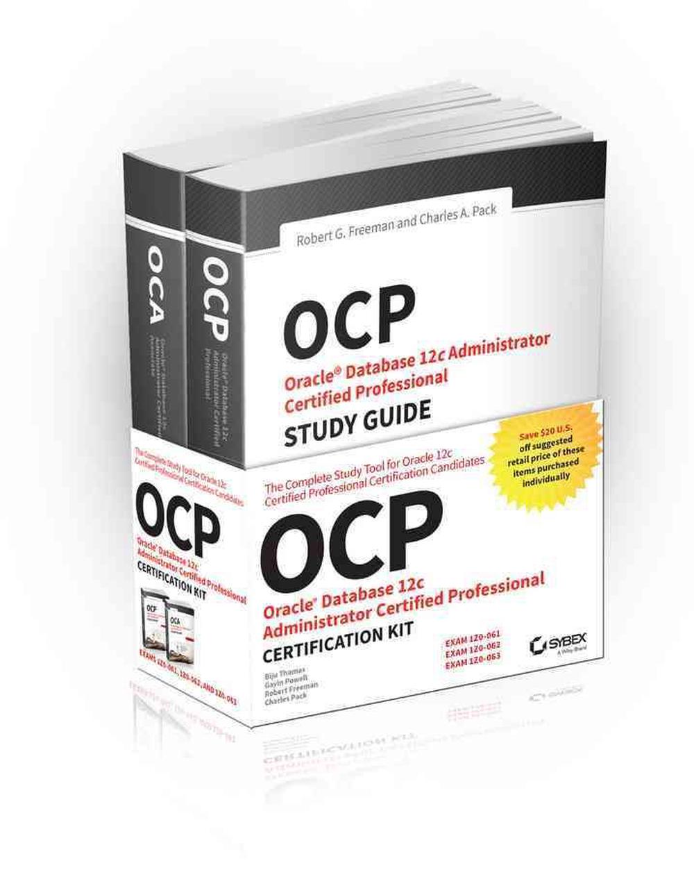 Ocp Oracle Certified Professional On Oracle 12c Certification Kit Exams 1z0 06 9781118957684