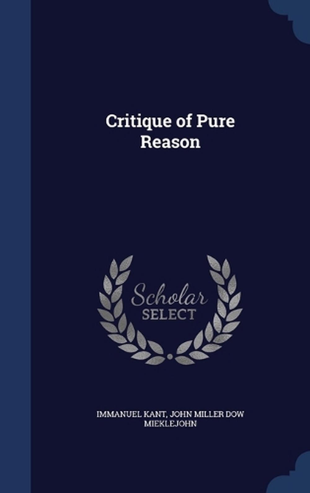 Critique Of Pure Reason By Immanuel Kant English Hardcover Book Free