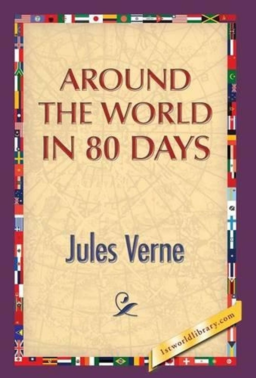 Around the World in 80 Days by Jules Verne (English) Hardcover Book ...