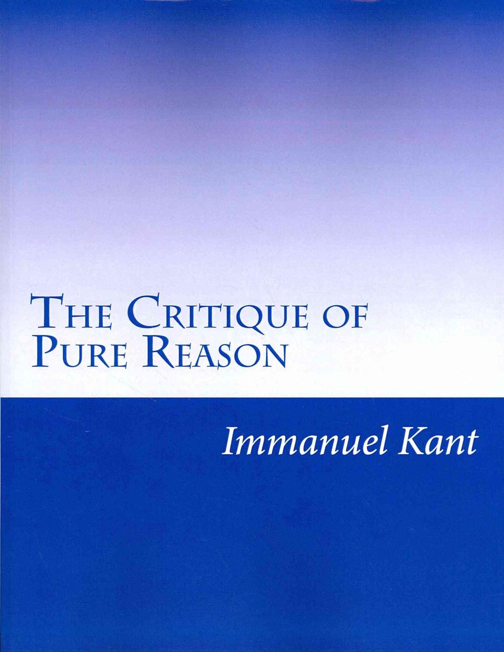 Critique Of Pure Reason