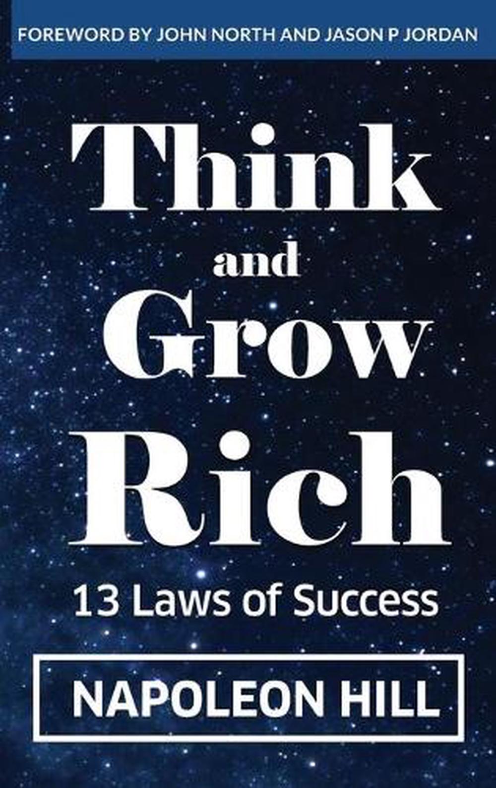 Think And Grow Rich 13 Laws Of Success By Napoleon Hill Hardcover Book