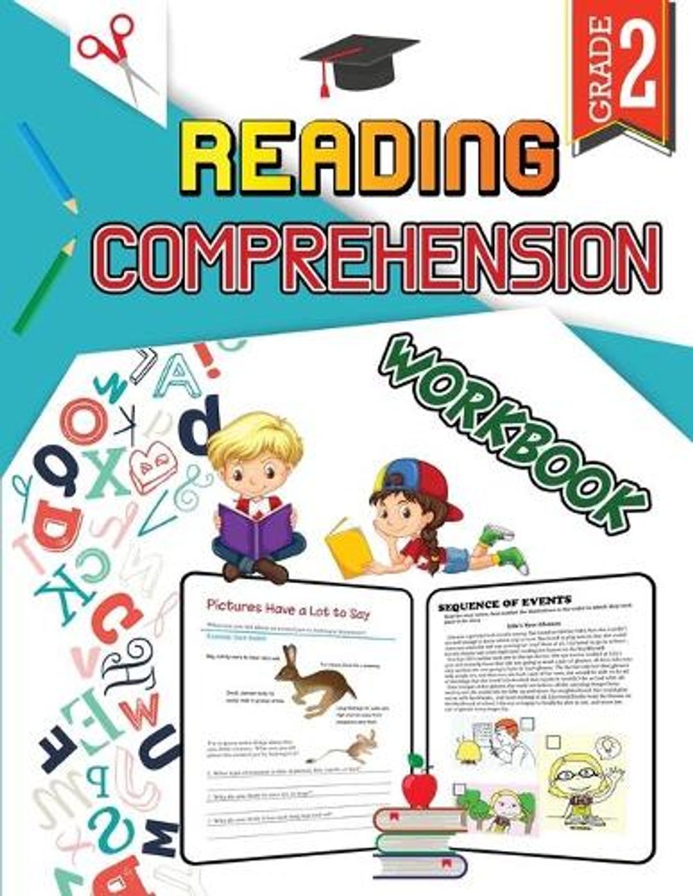 Reading Comprehension Workbook Grade 2 By Isabella Hart Paperback reading-comprehension-workbook-grade-2-by-isabella-hart-paperback