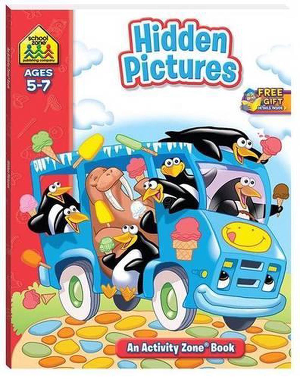 School Zone Hidden Pictures Activity Zone Book: Activity Zone Workbooks ... School Zone Hidden Pictures Activity Zone Book: Activity Zone Workbooks ...