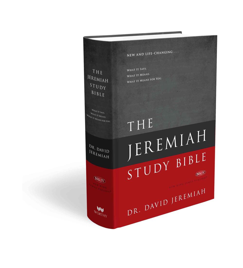Jeremiah Study Bible NKJV By David Jeremiah English Hardcover Book jeremiah-study-bible-nkjv-by-david-jeremiah-english-hardcover-book